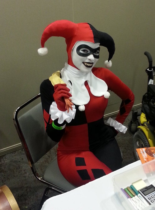 Harley Quinn Jester Cosplay Cuffs