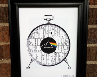 Pink floyd clock | Etsy