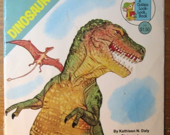 Dinosaurs book | Etsy