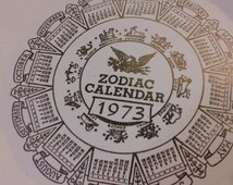Unique zodiac calendar related items | Etsy
