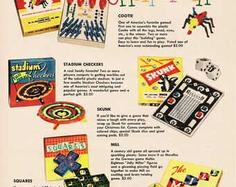 Popular items for 1950s game on Etsy
