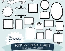 Popular items for hand drawn border on Etsy