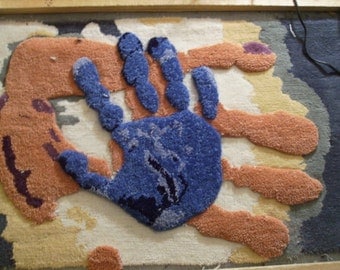 Hand tufted rug | Etsy