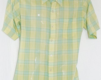 Vintage plaid shirt | Etsy