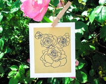 Popular items for dog line drawing on Etsy