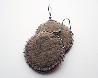 Popular items for wool earrings on Etsy