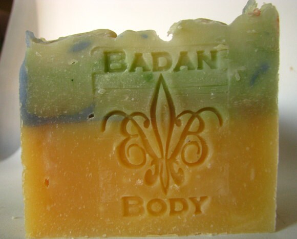 Green Tea And Lemongrass Soap Natural Handmade Soap Shea