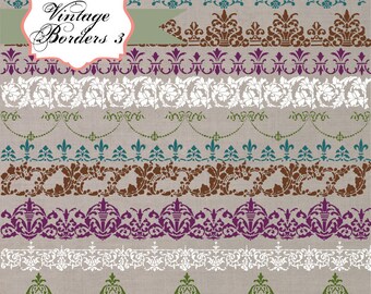 French borders frame | Etsy