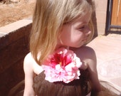 Wedding Flower Girl Dresses Tutus Hair Accessories by indigobabies