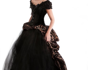 Steampunk ball gown | Etsy