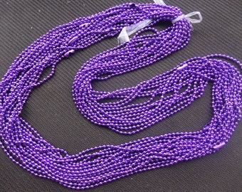 Purple ball chain | Etsy