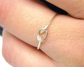 Sterling silver knot | Etsy