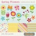 Spring Flowers clip art images flower clipart flower