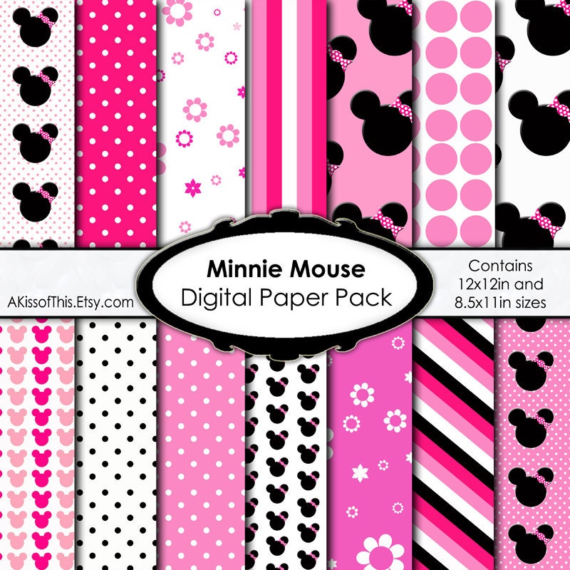 Minnie Mouse paper - Imagui