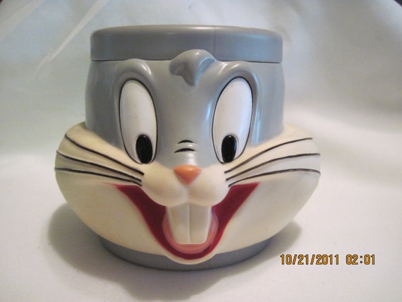 Vintage Bugs Bunny Cupmugpromo From By Upthewazzucreations
