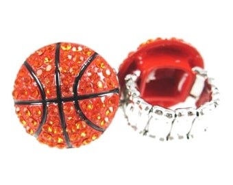 I Love The Coach Basketball Bling Shirt