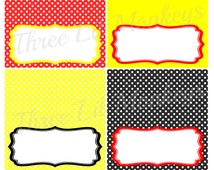 Popular items for yellow label on Etsy