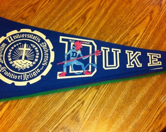 Duke University Felt Pennant