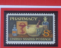 Popular items for pharmacy stamp on Etsy