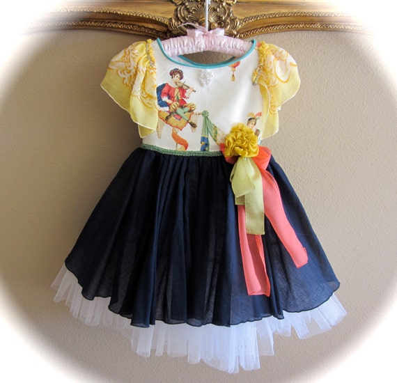 Boho Circus Dress Acrobat Tight Rope Walker Victorian