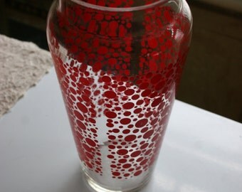 Polka dot vase | Etsy
