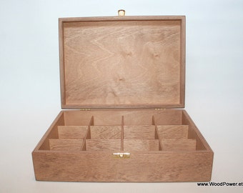 Wooden Box for DIY Projects/ Unfinished Wooden Box / by WoodPower