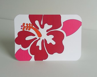 Hawaiian note cards | Etsy