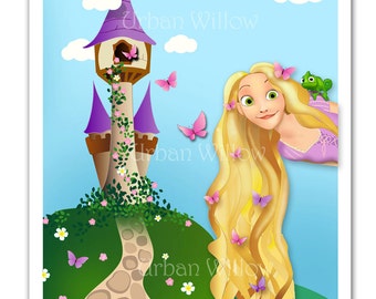Tangled poster | Etsy