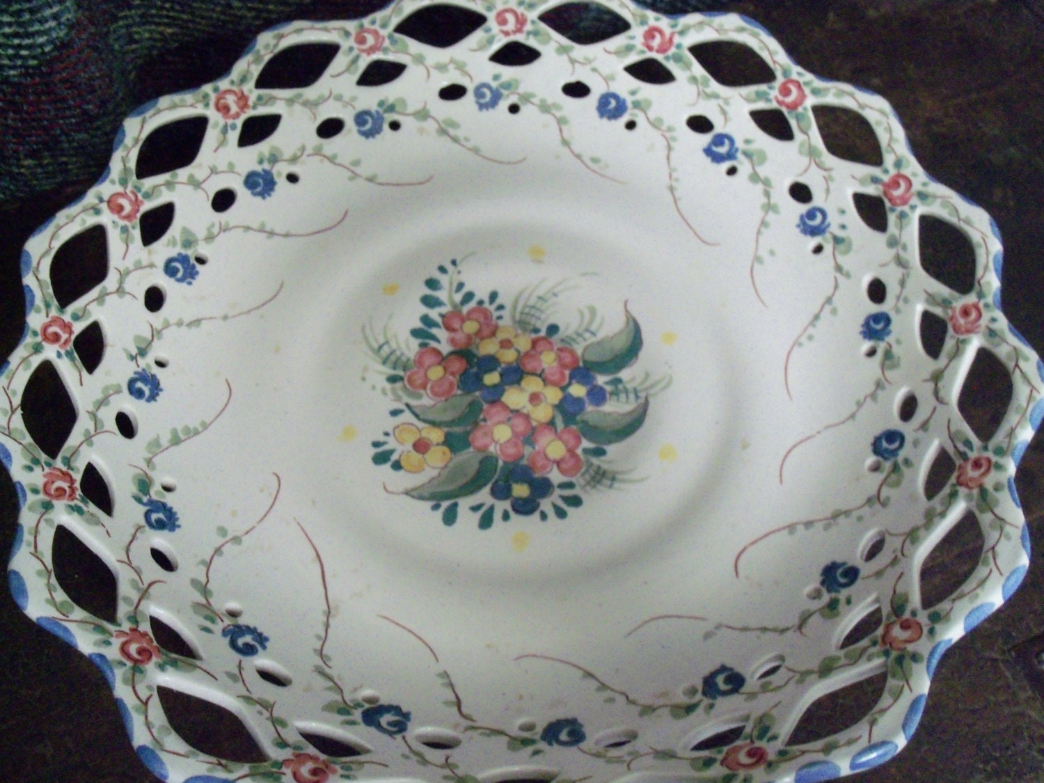 Handpainted Gouda Zenith Dutch Pottery Plate
