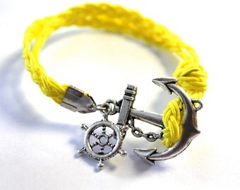 Popular items for Rope Anchor Bracelet on Etsy