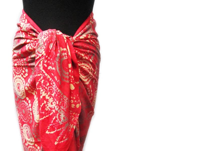 BATIK Beach Sarongs Bali Sarong Beach Cover up Large Shawl