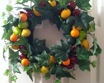 Unique lemon wreath related items | Etsy