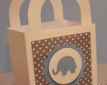 Popular items for elephant favor box on Etsy
