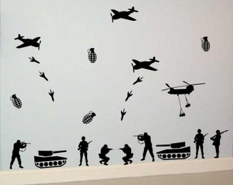 Army tank decals | Etsy