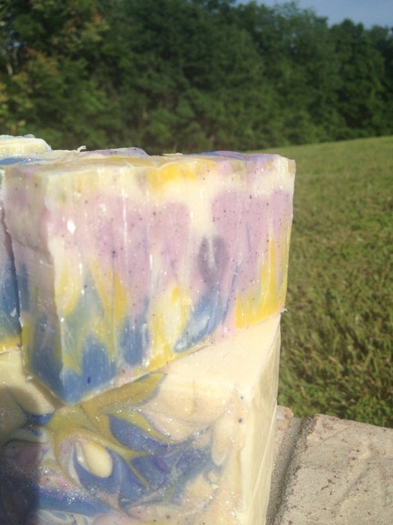 Items similar to Summer Sensation Soap Cucumber Melon and Violet Lime 2 ...