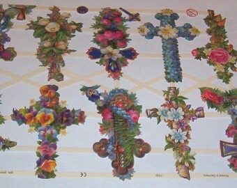Decoupage cross | Etsy