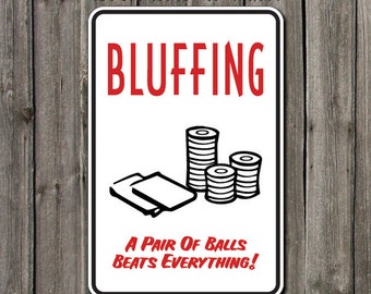 Popular items for bluff on Etsy