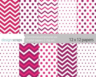 Popular items for purple digital paper on Etsy