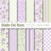 Baby Girl Digital Paper: BABY GIRL Pink Beige
