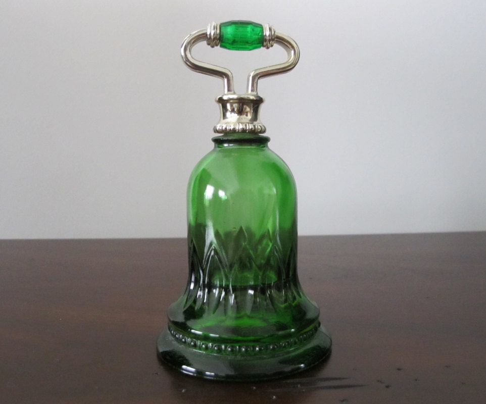 Vintage 1970s Avon Bottles Women's Decanters Emerald