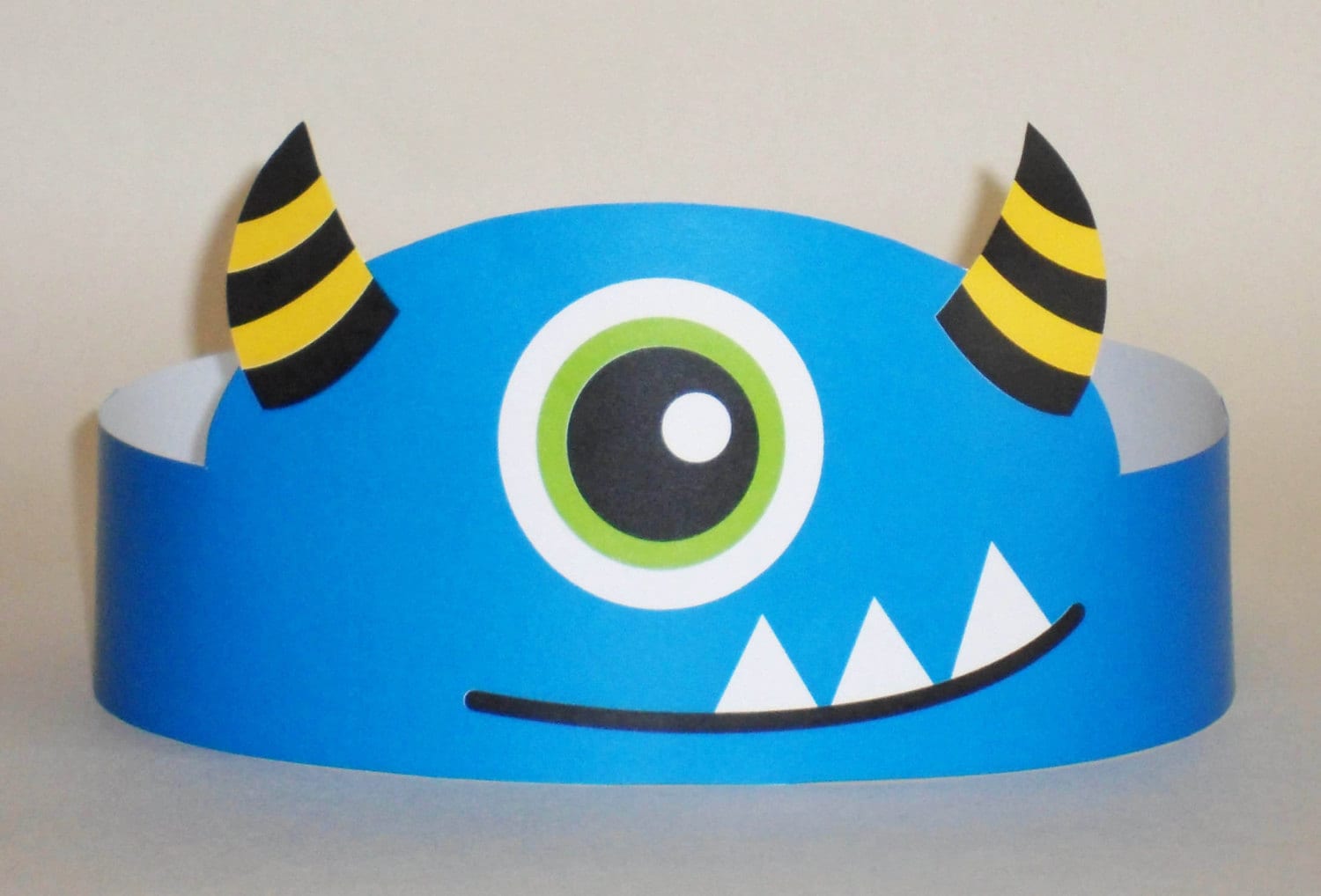 Monster Paper Crown Printable