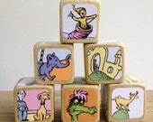 Wood Book Blocks for the Littlest Bookworms by StorybookBlocks
