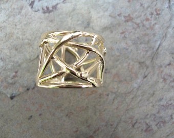 Cigar band ring | Etsy