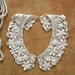 Beige Cotton Lace Collar Emboridery Collar by lacelindsay on Etsy