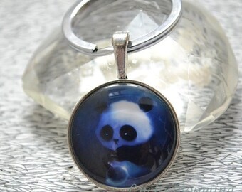 Panda keychain,Chinese Pandas , Cute baby panda Keychain,animal key ...