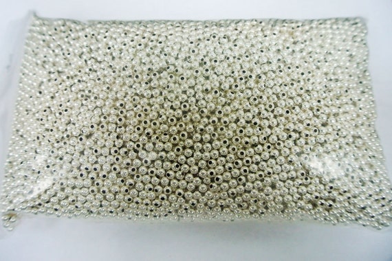 Sterling Silver Beads 4mm Silver Beads Round Silver Beads