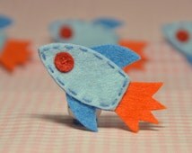 Unique felt rockets related items | Etsy