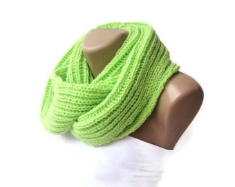 Popular items for neon green scarf on Etsy