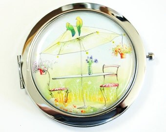 Funny compact mirror purse mirror humor funny by KellysMagnets