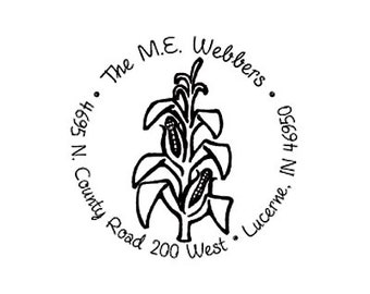 Kitty Cat bookplate custom rubber stamp This book belongs to